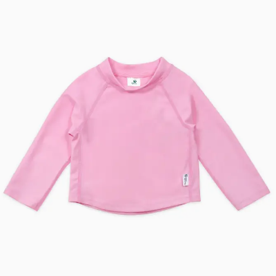 Light Pink Rash guard by Green Sprouts | cribhawaii.com